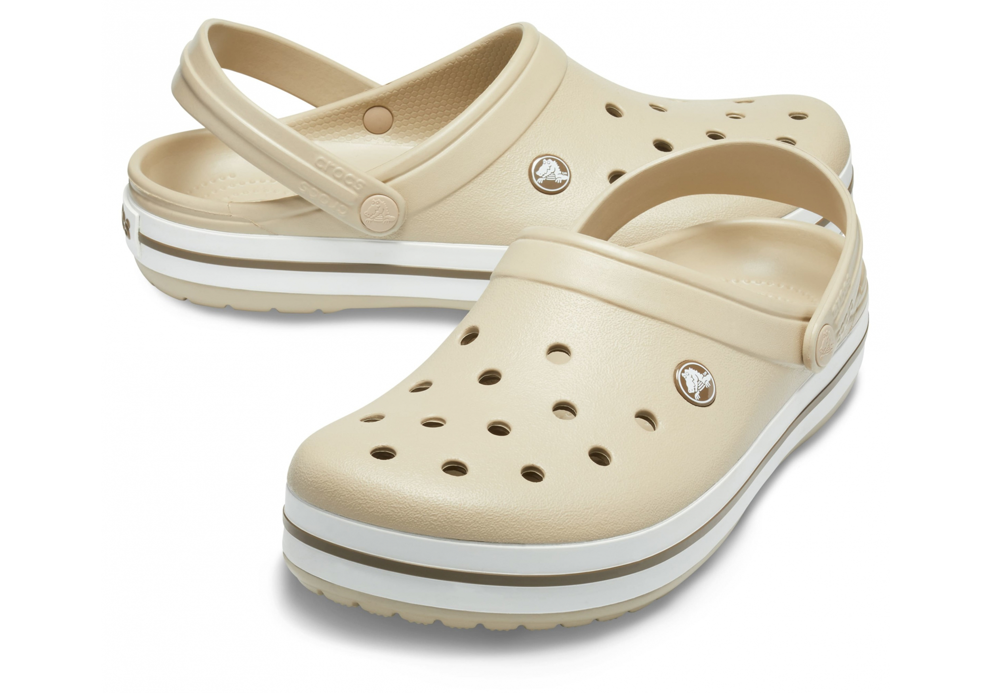 Crocs Crocband I 41 42 M8 W10 Cobblestone Walnut FlipFlop crocs-crocband-i-41-42-m8-w10-cobblestone-walnut-flipflop